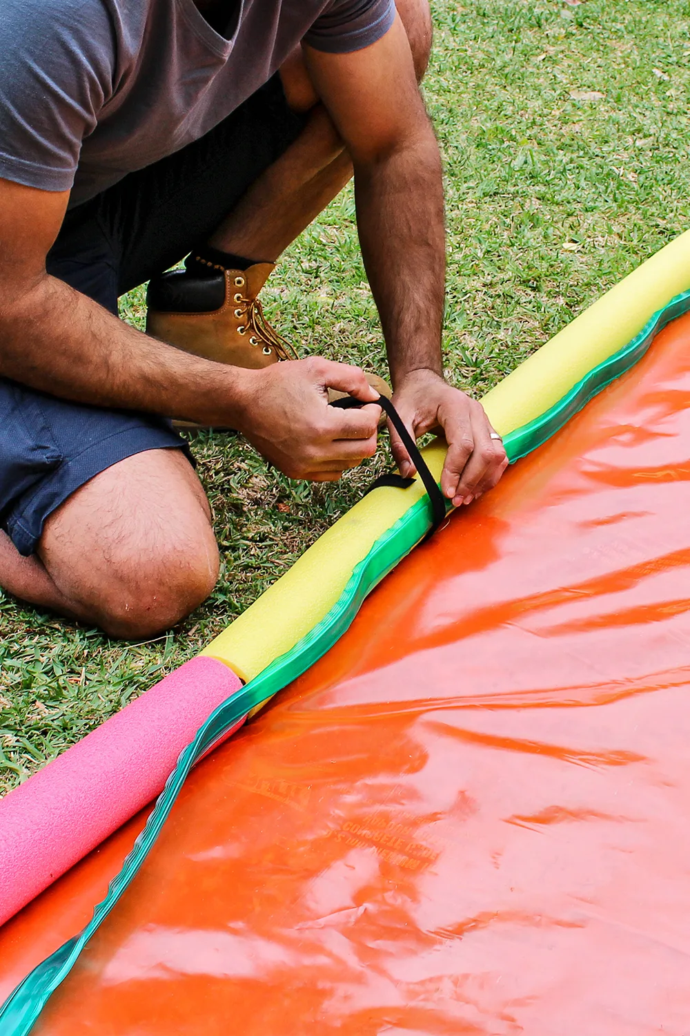How to make a homemade slip and slide | Better Homes & Gardens Australia