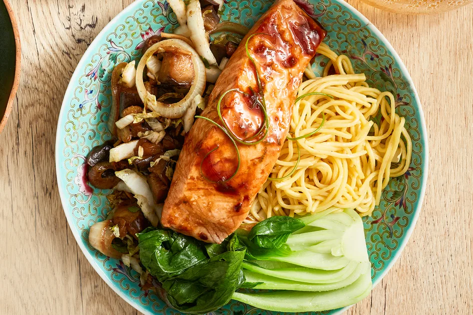 Sticky Chinese Salmon Recipe: A Flavorful Dish - Better Homes & Gardens ...