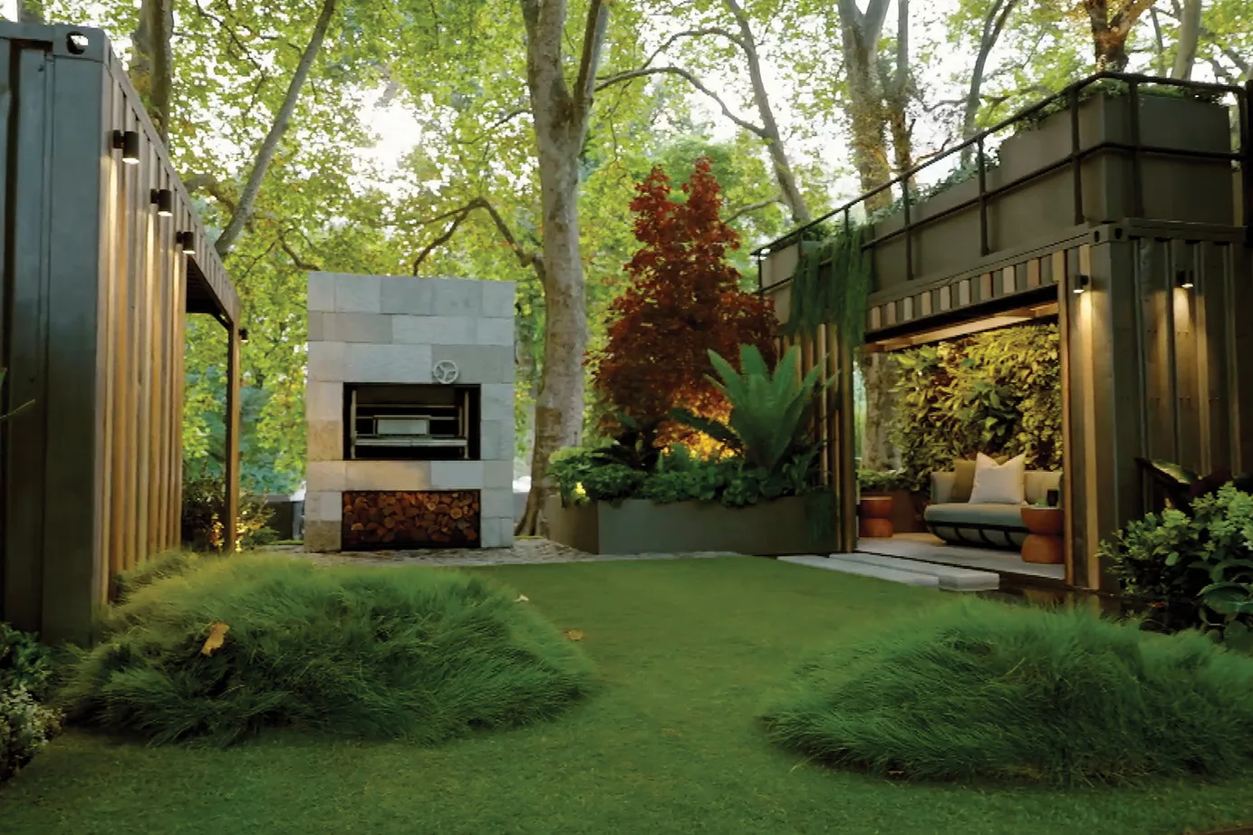 Charlie Albone's Winning Garden at Melbourne Show