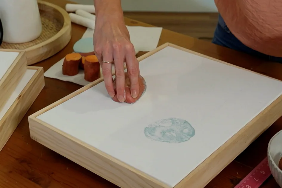 How to make potato prints | Better Homes & Gardens Australia