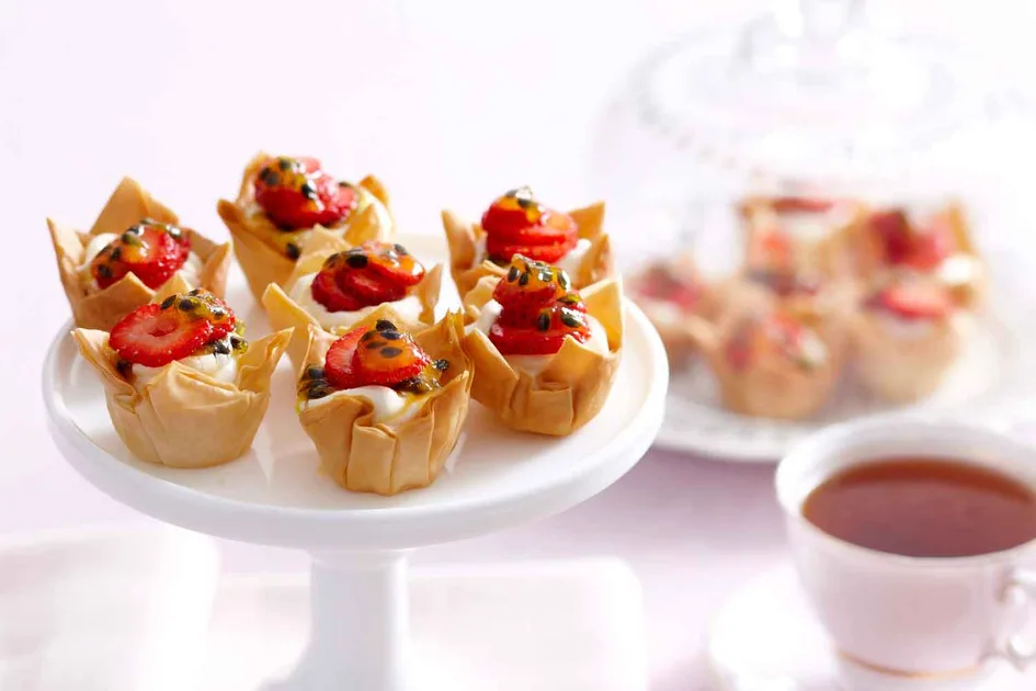 Mini cream cheese tarts recipe Recipe | Better Homes & Gardens Australia