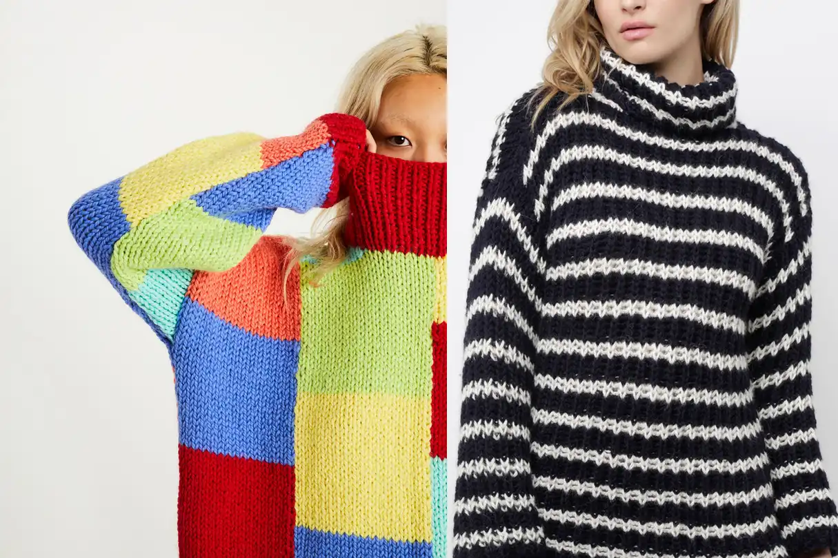 7 free knitting patterns for sweaters to download