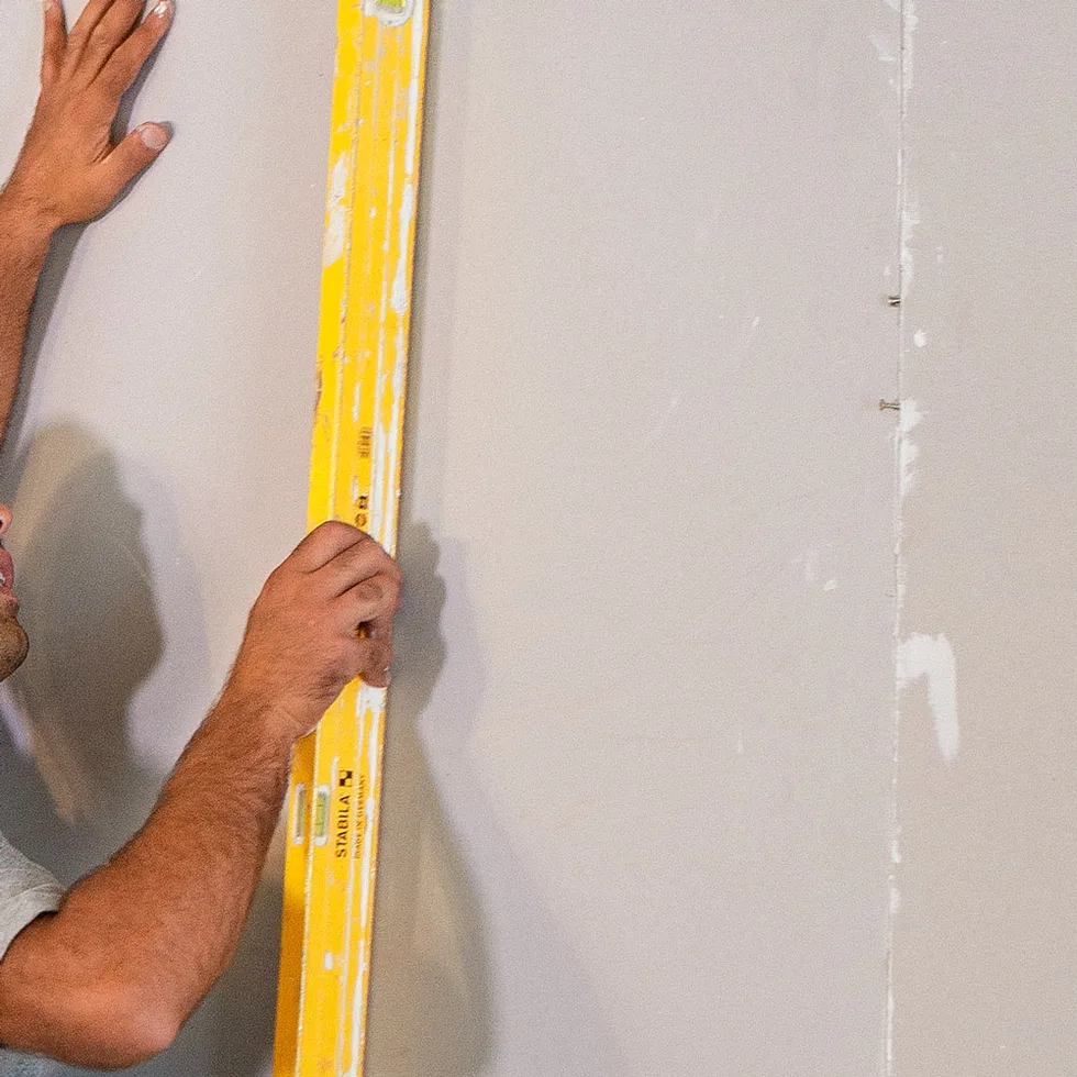 Put up a plasterboard wall in your home | Better Homes & Gardens Australia
