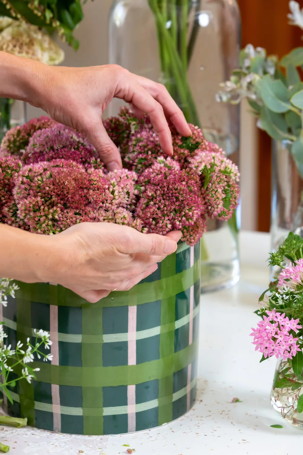 Flower Arrangement Hack: A Super Simple Styling Trick
