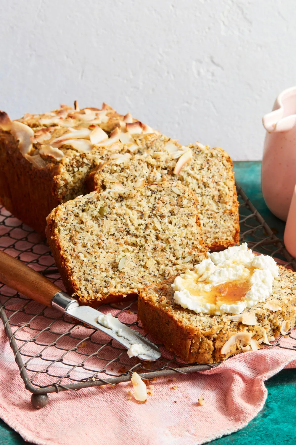 Breakfast Loaf Recipe Topped With Creamy Ricotta Recipe - Better Homes ...