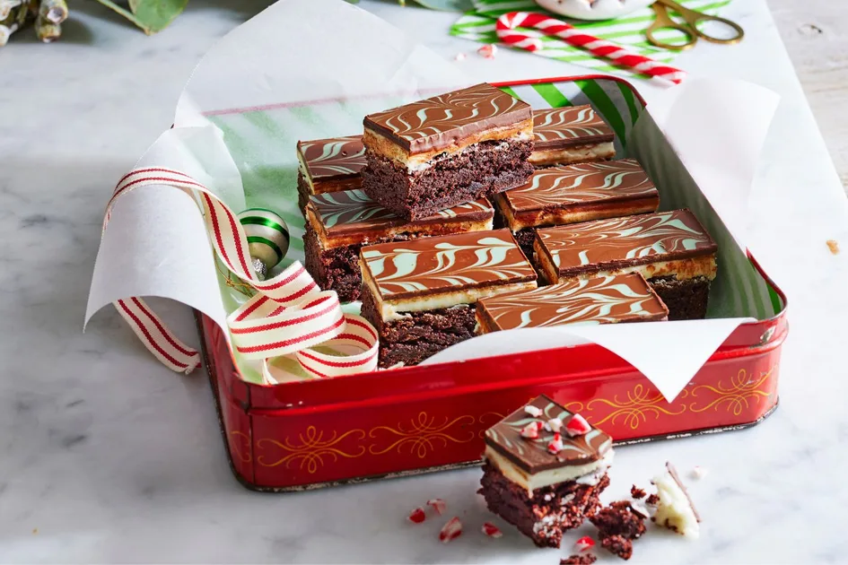 Peppermint Slice Recipe Recipe | Better Homes & Gardens Australia