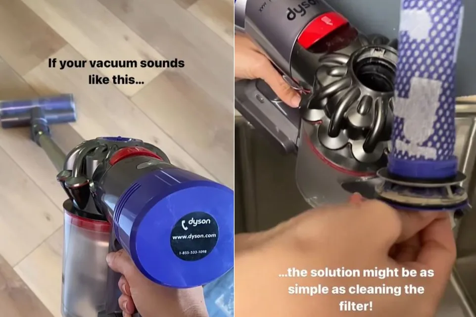 Clean your Dyson filter quickly with this genius hack | Better Homes ...