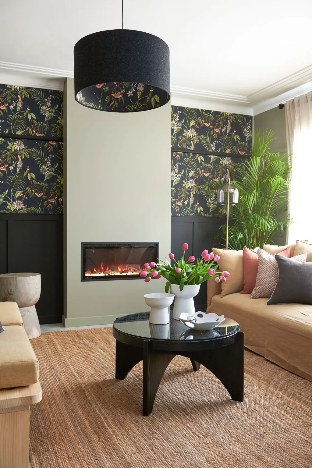 How To Make A DIY Fireplace Wall | Better Homes & Gardens Australia