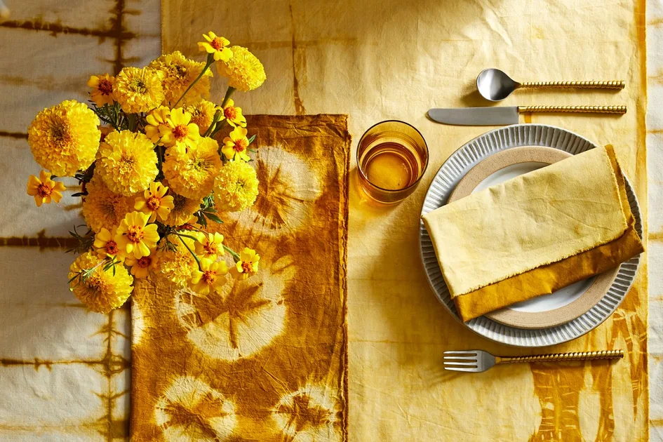 How To Dye With Marigolds | Better Homes & Gardens Australia