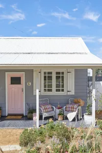 Australian cottage garden featuring native plants