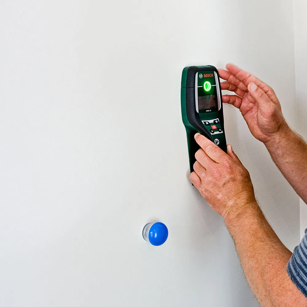 How to find a stud in the wall, using a stud finder