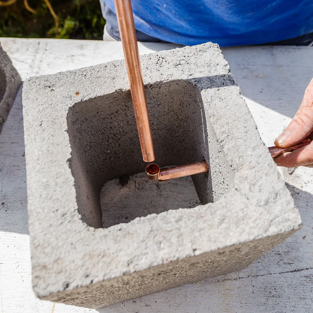 How to create a rock water feature to your garden