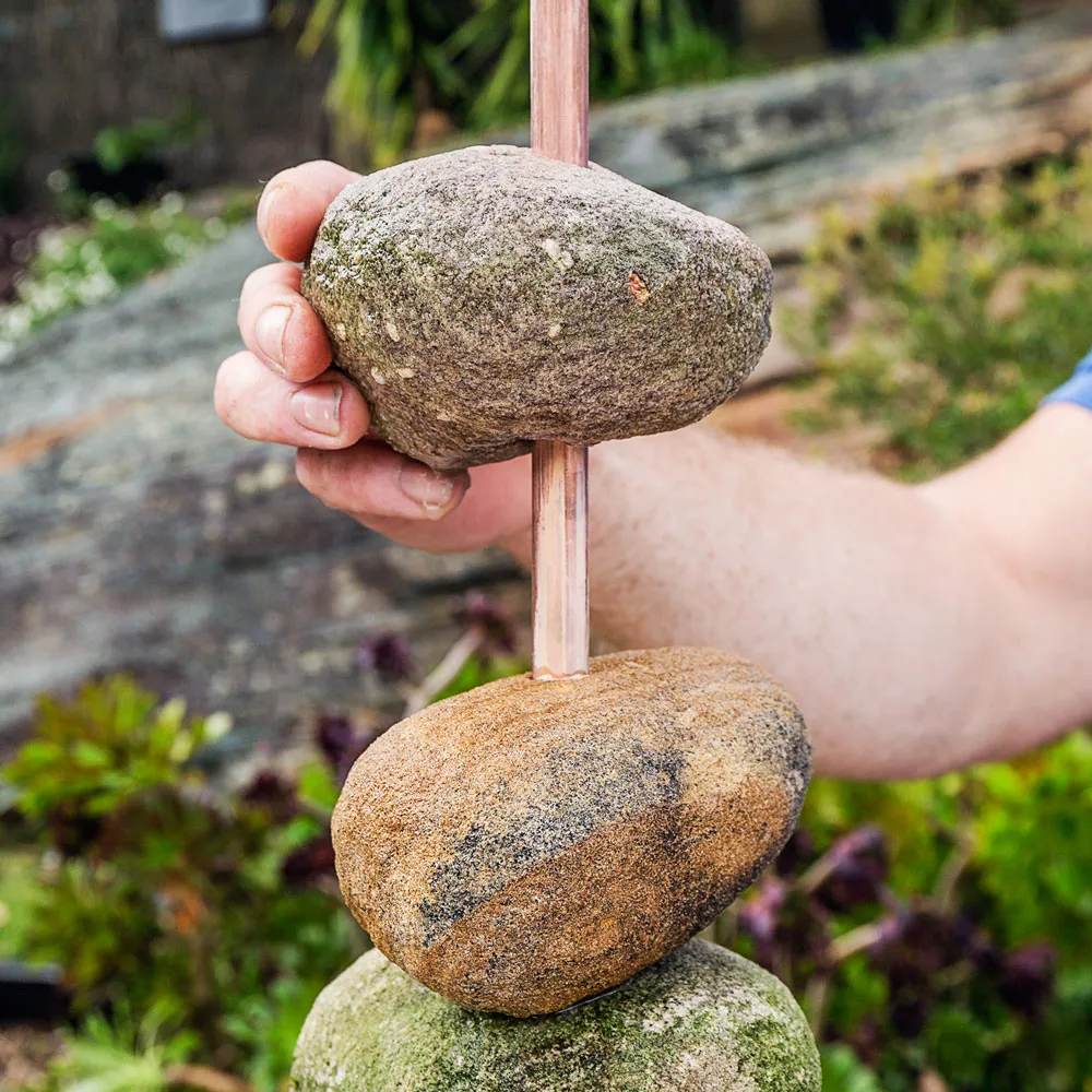 How to create a rock water feature to your garden