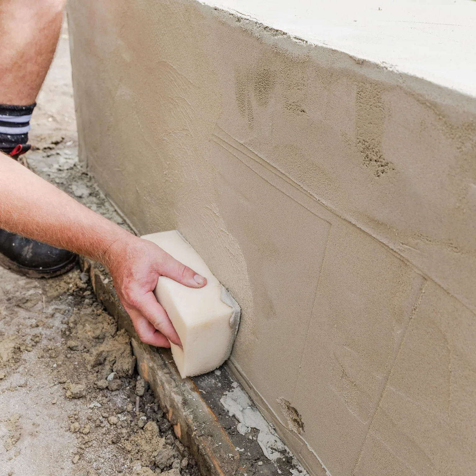 How to build a block bench in your garden
