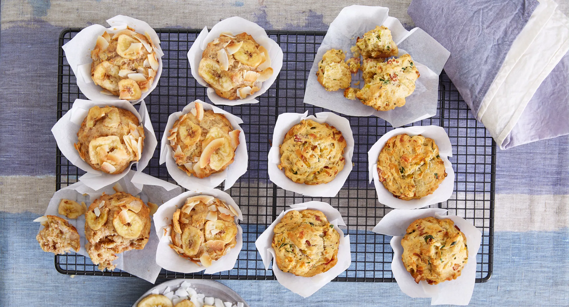 Savoury Pumpkin Muffins with Chorizo Recipe - Better Homes & Gardens ...