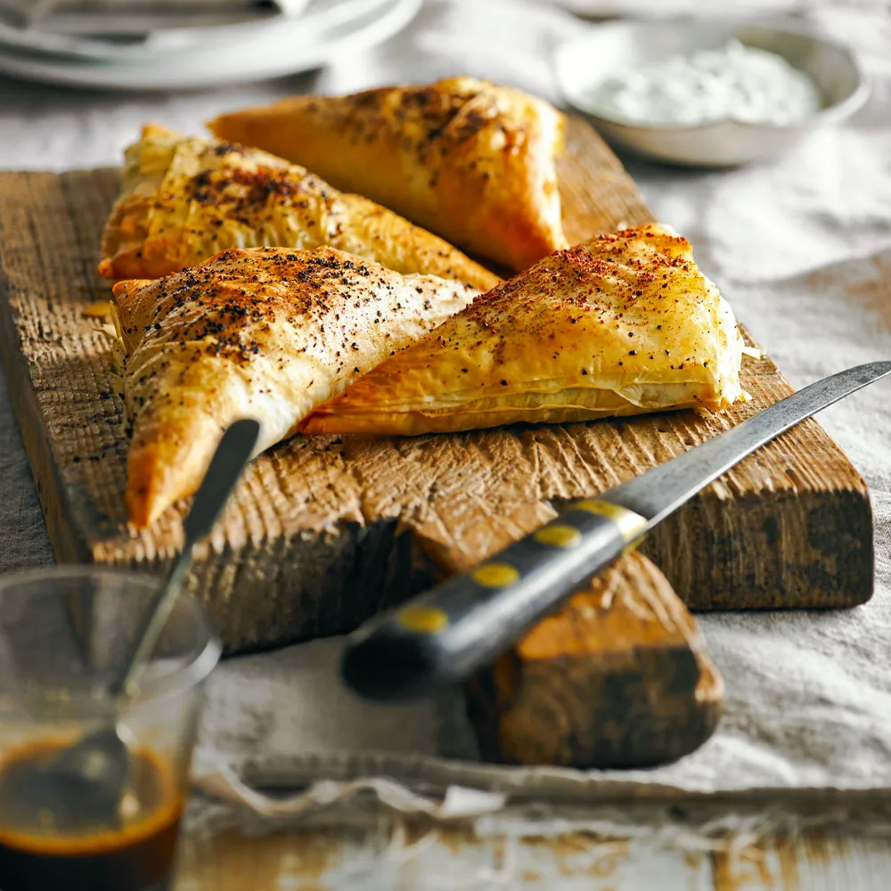 Spiced lamb and walnut pastries | Better Homes & Gardens Australia