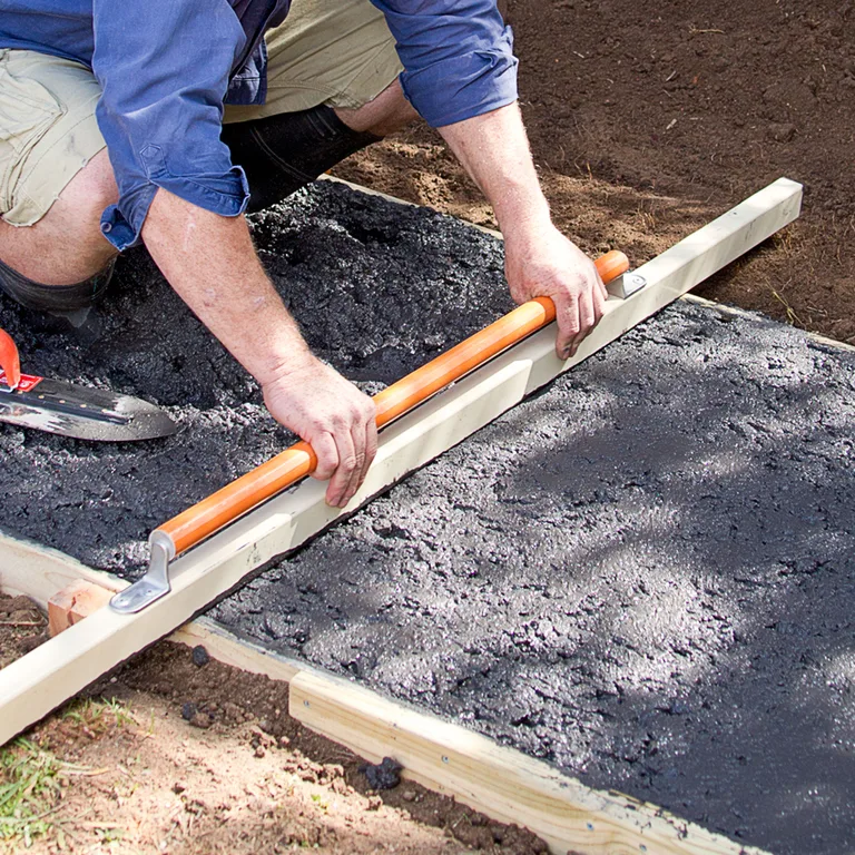 How to build a concrete path | Better Homes & Gardens Australia