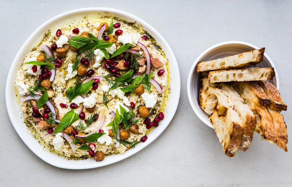 Fully loaded hummus - Better Homes & Gardens Australia