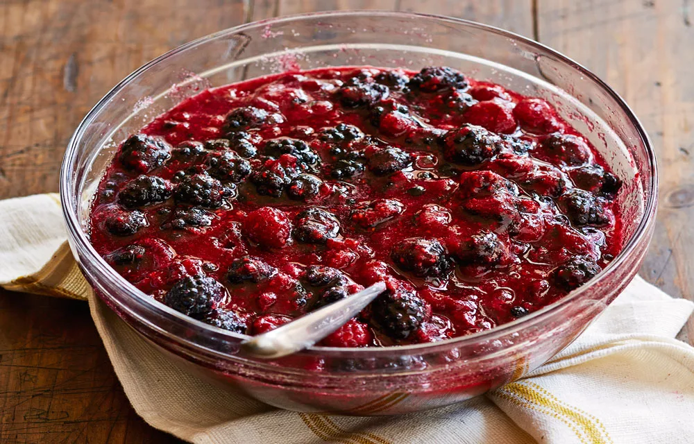 Raspberry, blackberry and vanilla jam - Better Homes & Gardens Australia