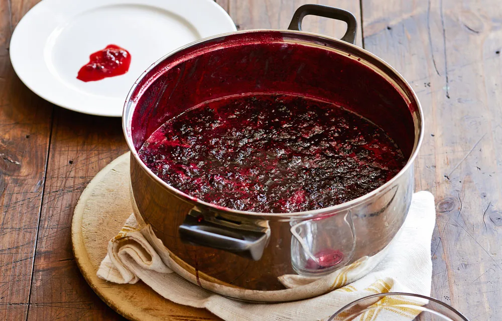 Raspberry, blackberry and vanilla jam - Better Homes & Gardens Australia