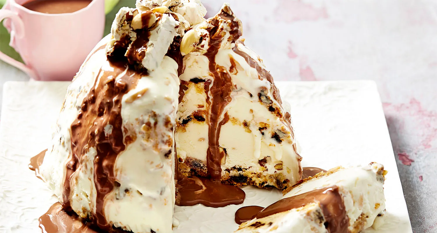 Christmas nougat ice cream pudding Recipe | that's life!