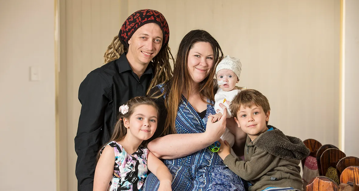 Baby boy undergoes chemotherapy after being born with neuroectodermal ...