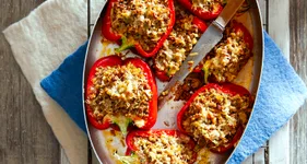 Italian stuffed capsicum Recipe | that's life!