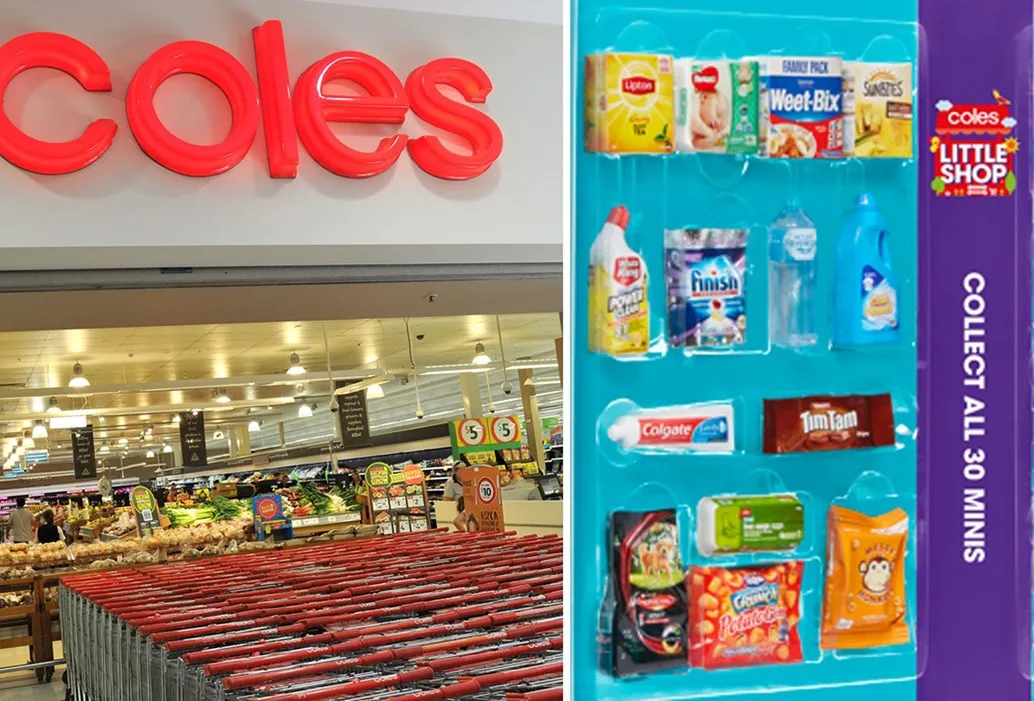 Mums line up to beg shoppers for Coles Little Shop Collectables | that ...