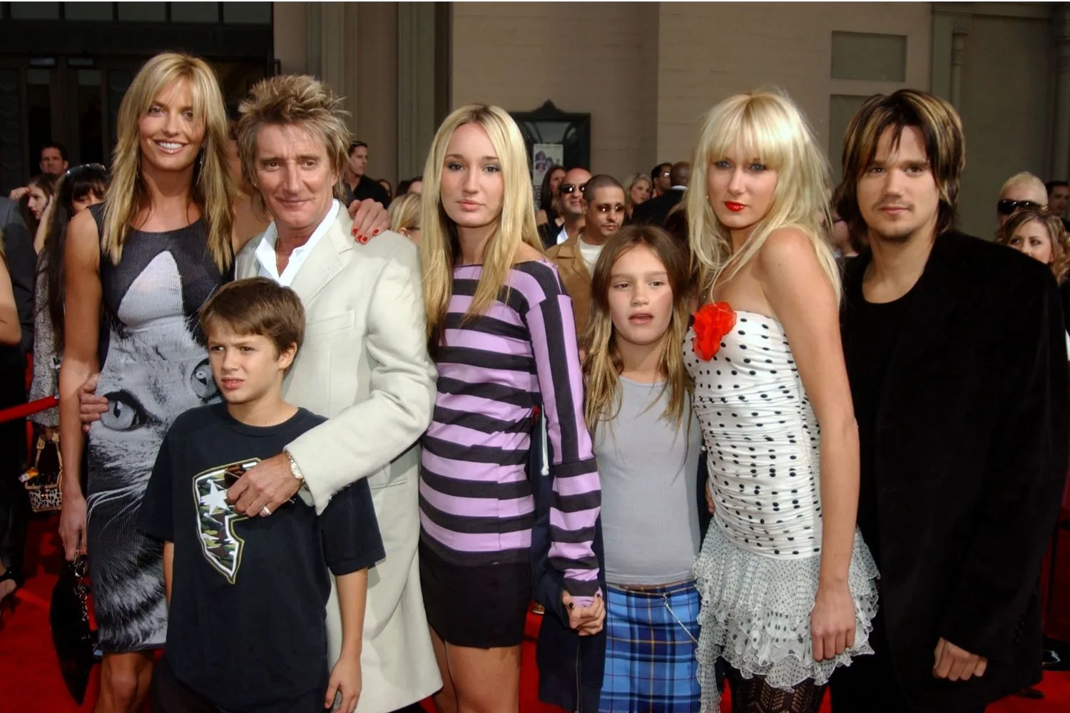 How many children does Rod Stewart have? Their names, ages and mums ...