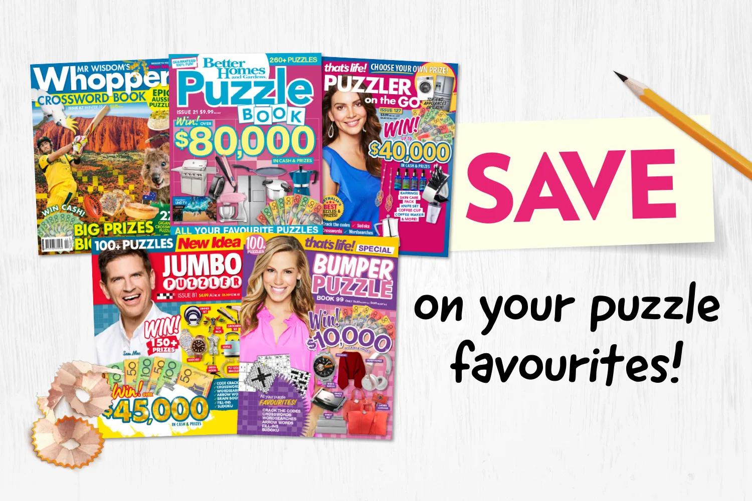 PUZZLES & COMPETITIONS | that's life!