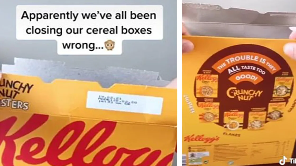Viral Tik Tok reveals genius hack to close cereal box | that's life!