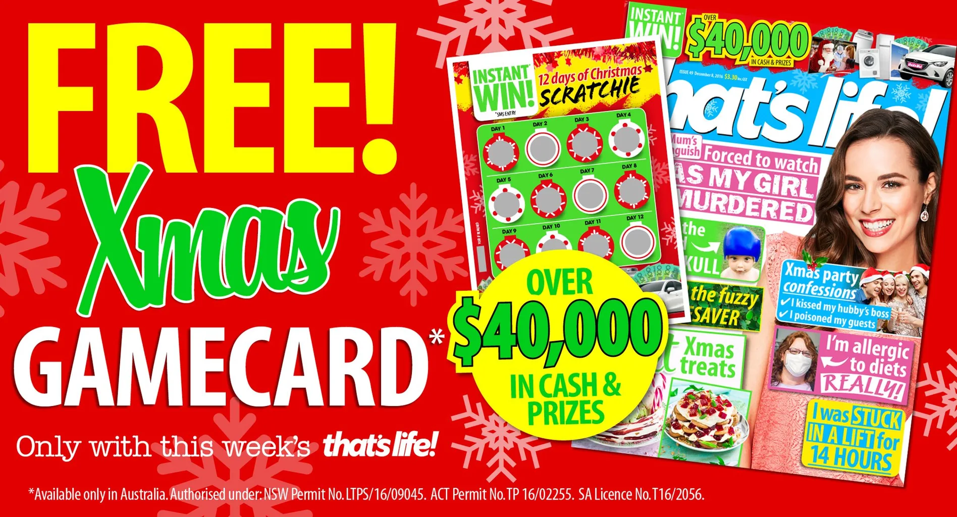 Christmas Scratchie | that's life!
