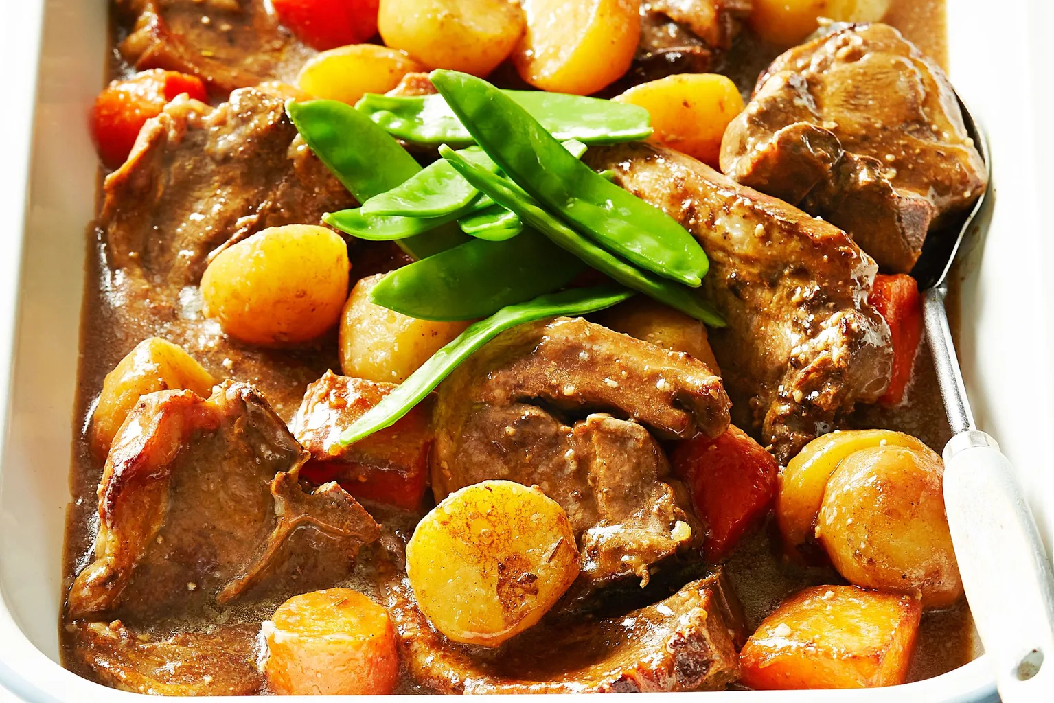 Hearty lamb chop and vegetable casserole Recipe | that's life!