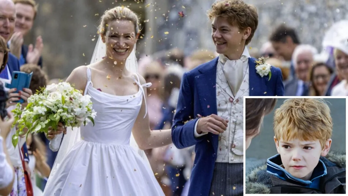 Inside Thomas Brodie-Sangster and Talulah Riley's wedding day - WHO