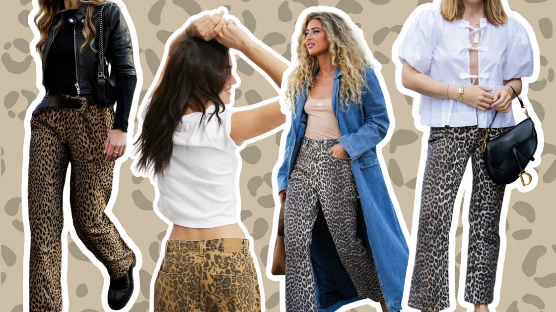 Here's How To Wear The Trending Leopard Print Jean