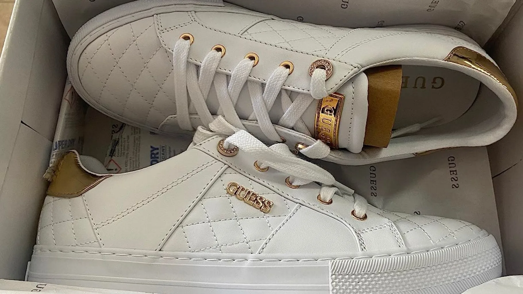 Guess sneakers half price on Amazon Prime day