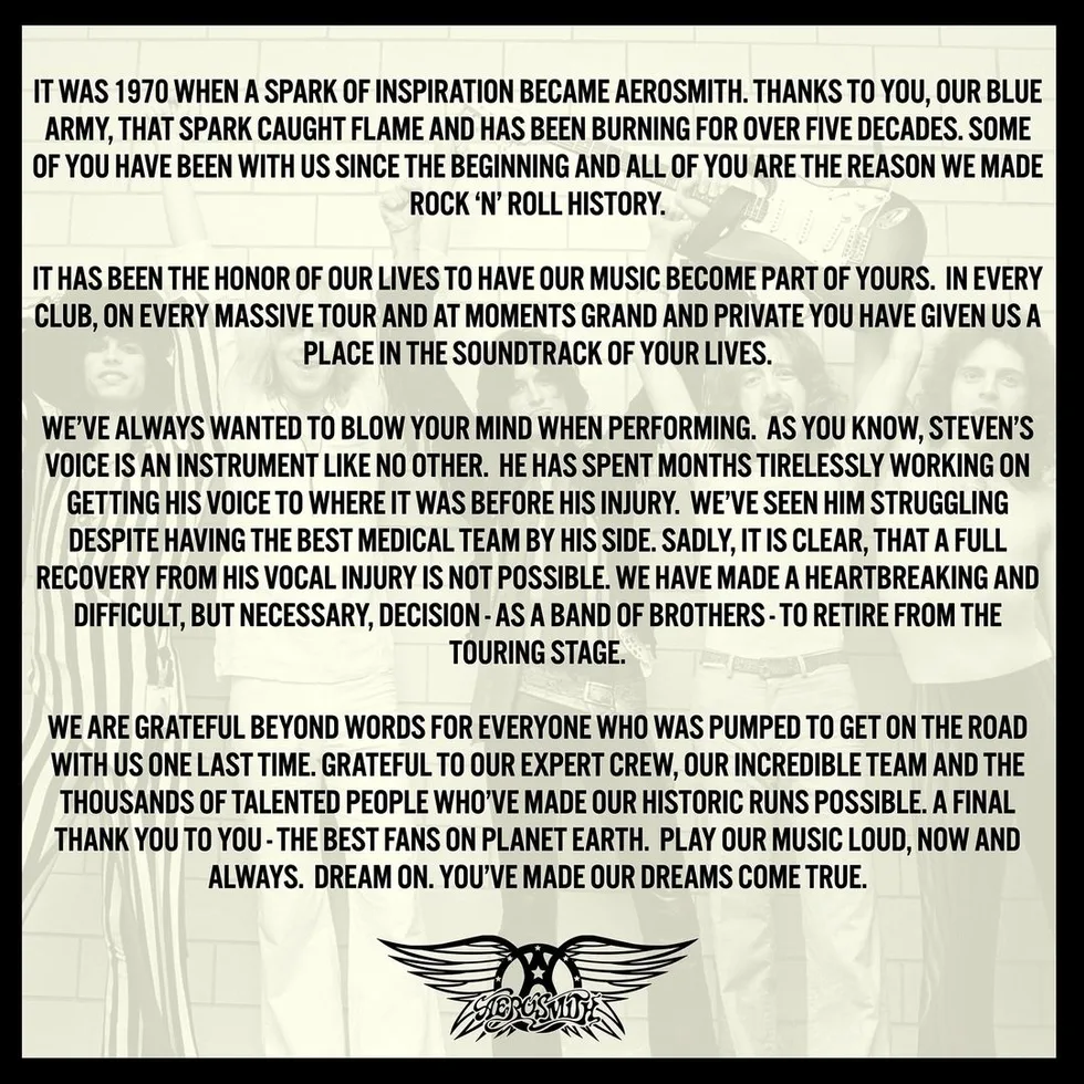Steven Tyler's Health Update as Aerosmith Cancels Tour - WHO