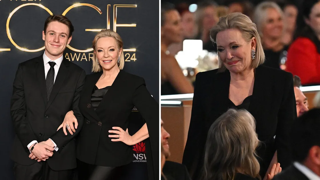 Who is Rebecca Gibney's son? After moving Logies speech, all you need ...
