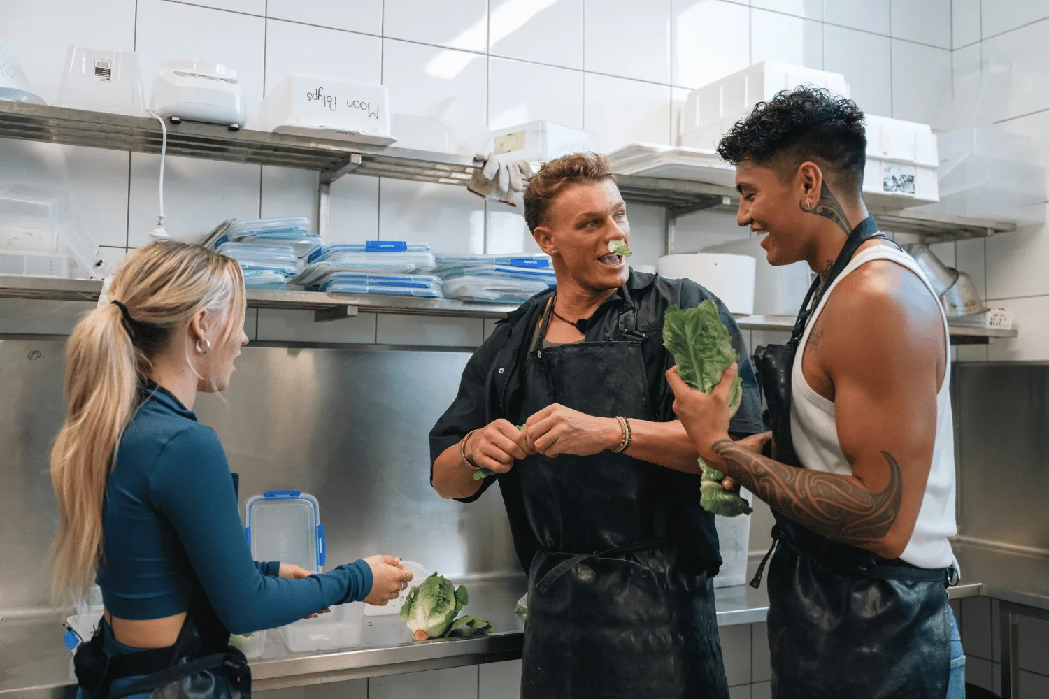 Callum Hole spills the tea on his first night on Aussie Shore