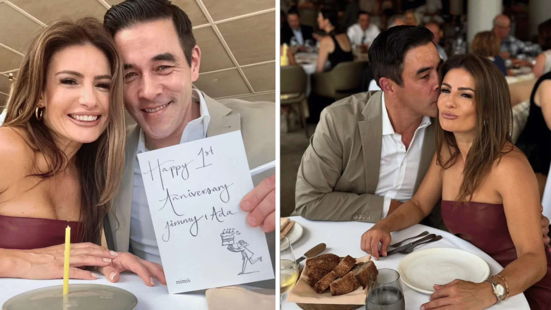 James Stewart and Ada Nicodemou celebrate first anniversary - WHO