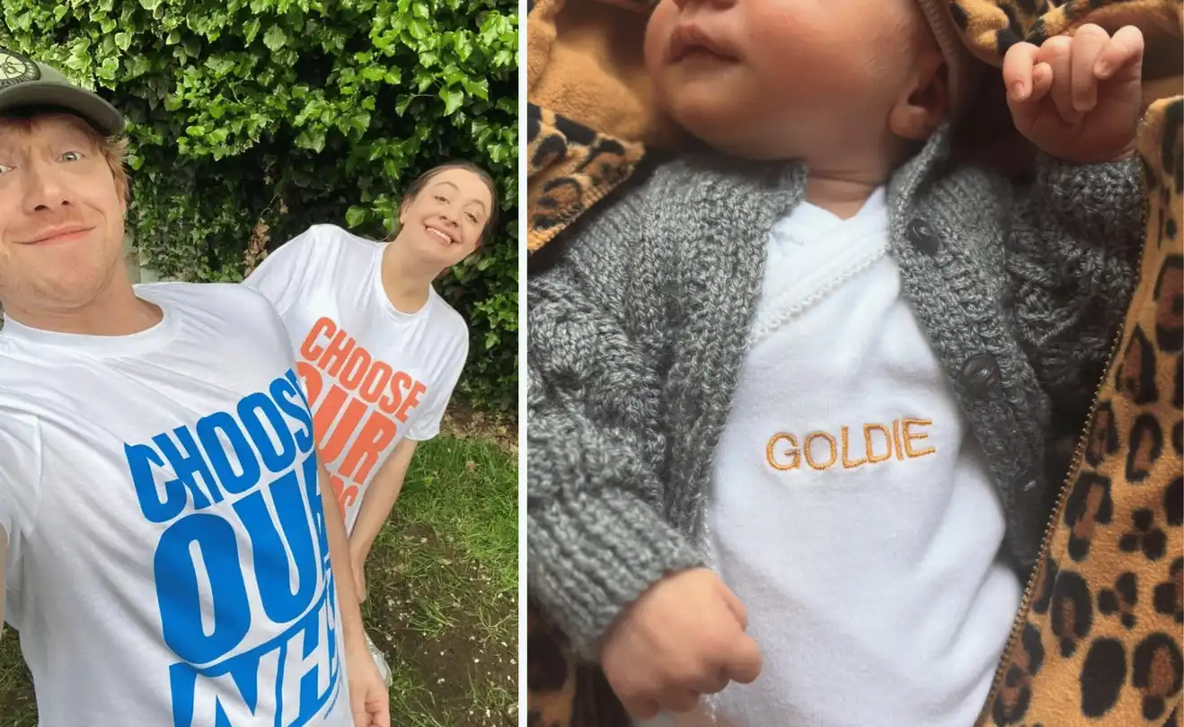 Rupert Grint and Georgia Groome welcome their second child - WHO