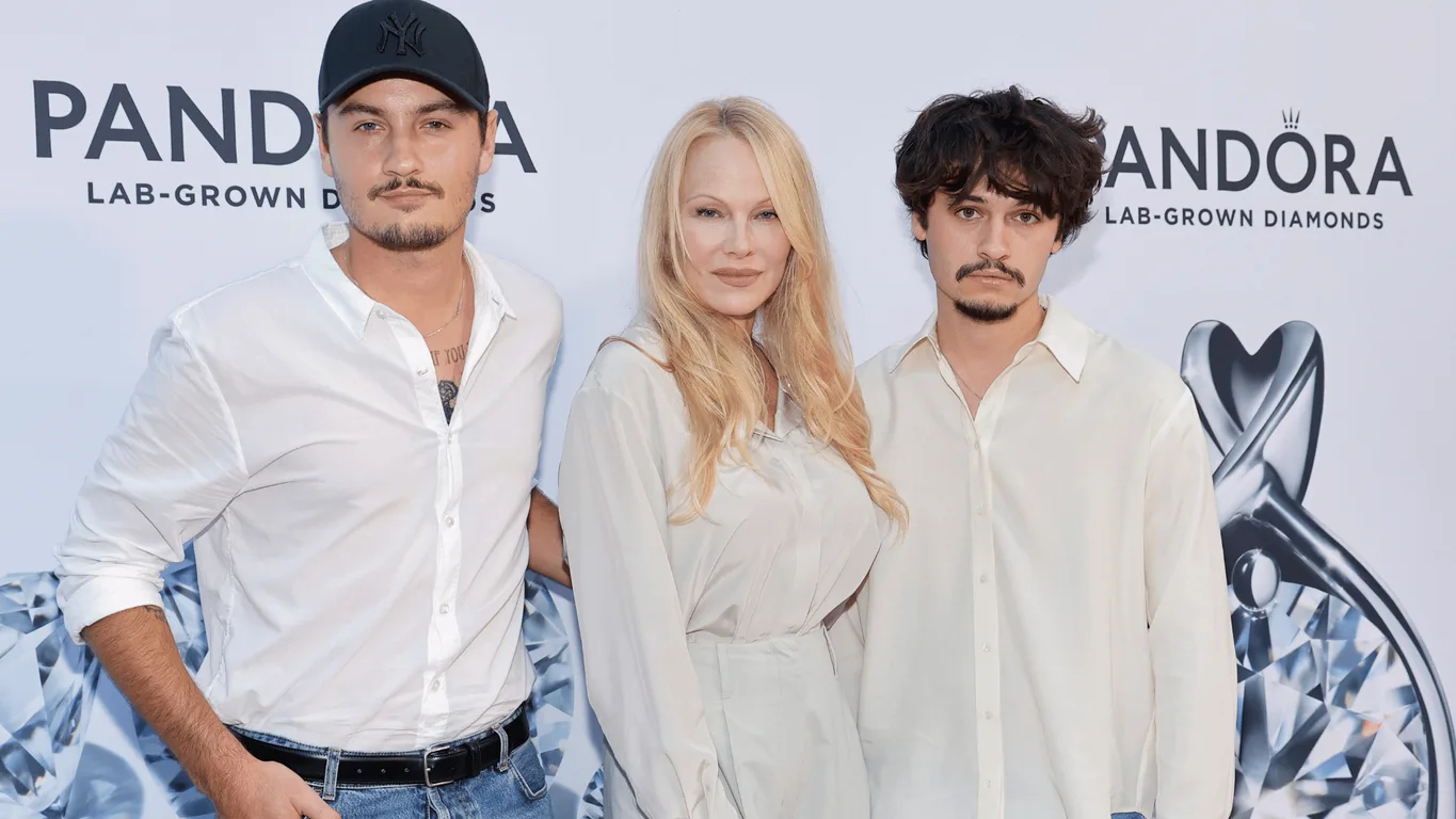 Who are Pamela Anderson's children? Meet Brandon and Dylan - WHO