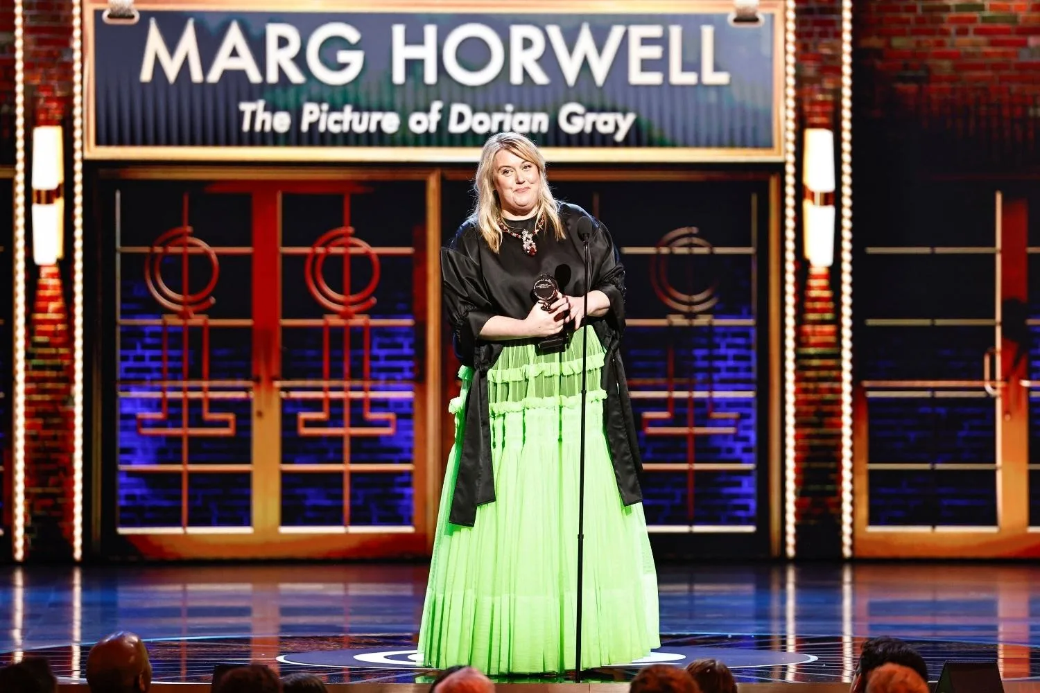 Tony Award winner Marg Horwell takes the spotlight after her win - WHO