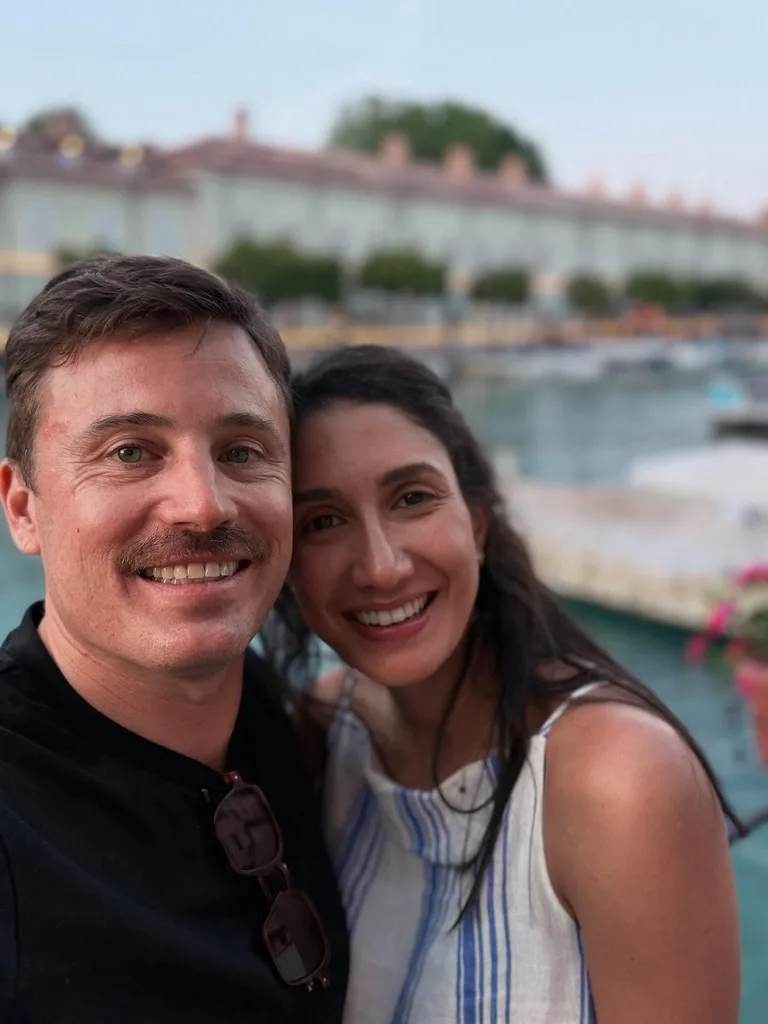 James Tobin and wife Farrah are expecting a baby