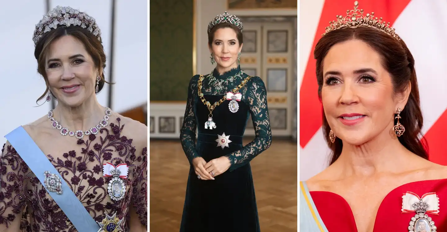 Inside Queen Mary of Denmark's dazzling collection of tiaras