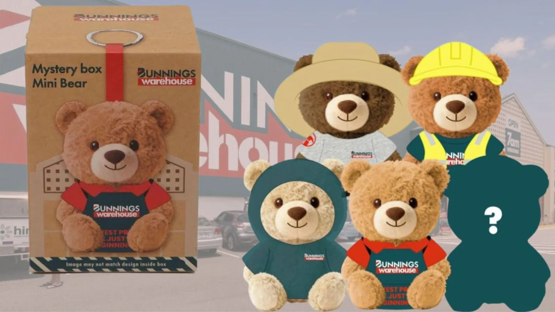 Bunnings Mystery Box Mini Bear: Why people are going wild
