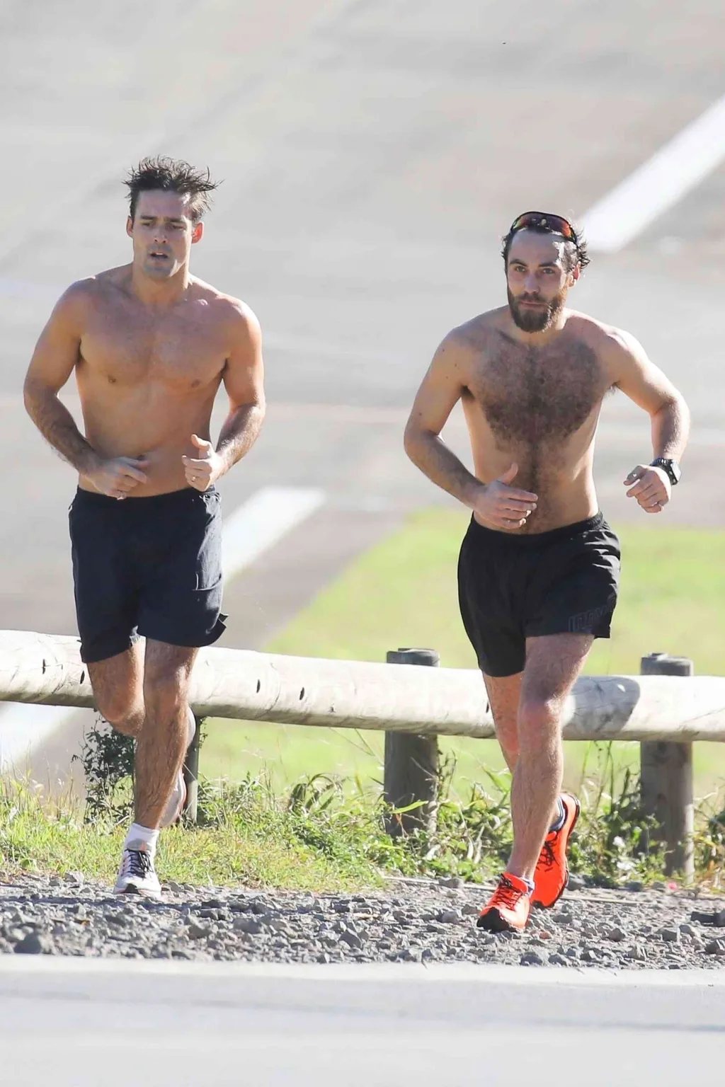 Shirtless James Middleton works up a sweat with reality star | WHO