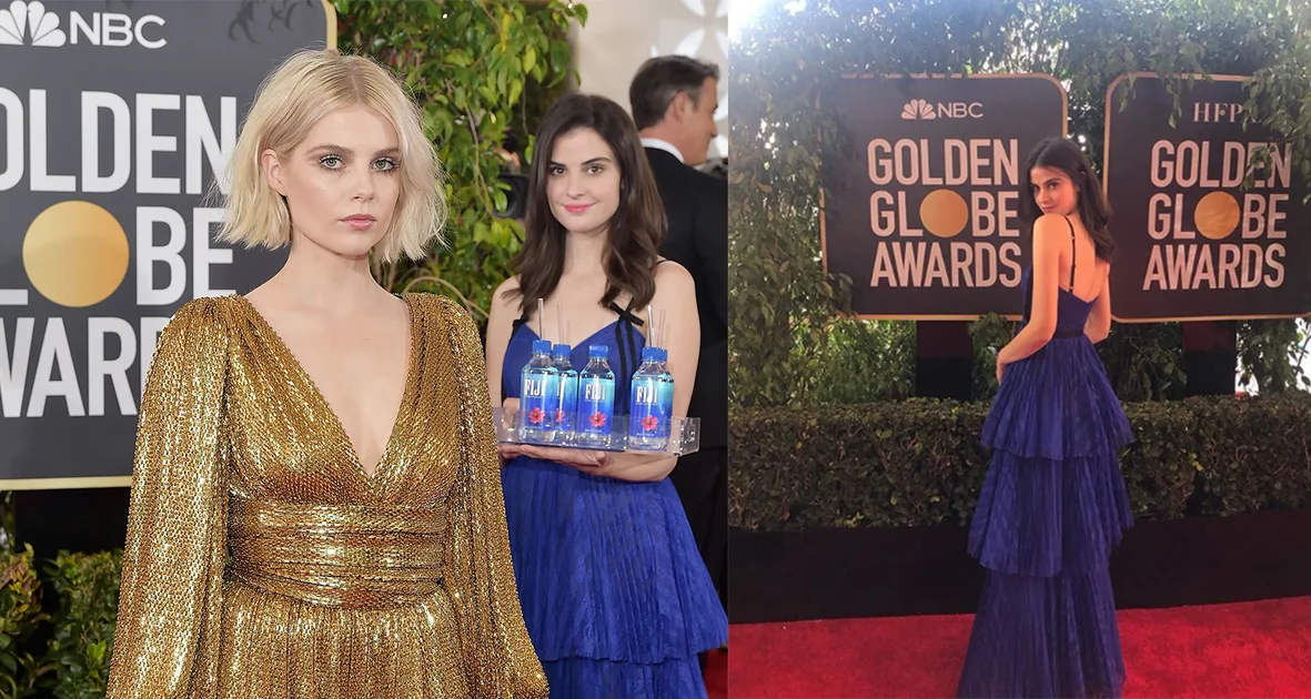 To no one's surprise, the Fiji Water Girl has landed her first acting ...