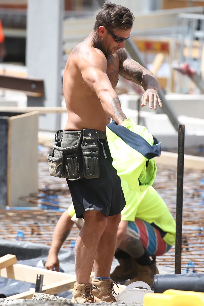 EXCLUSIVE PHOTOS: MAFS hot brother Rhyce Power is back at work - with ...