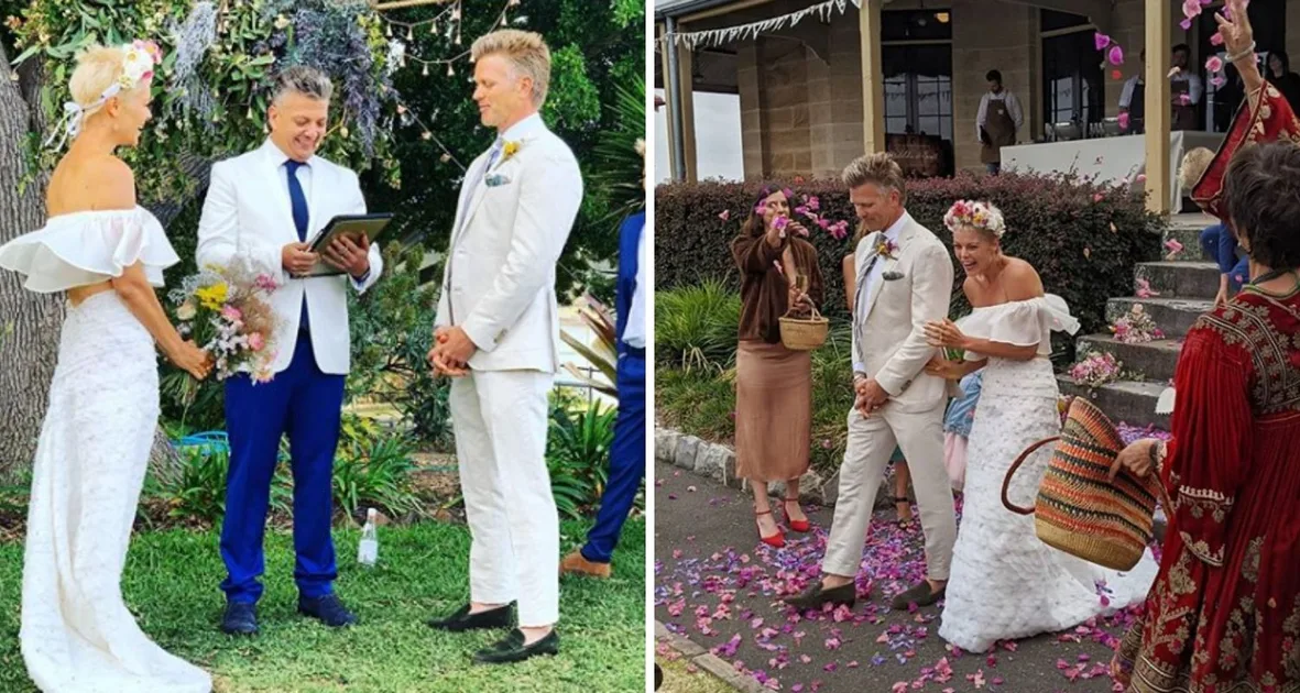 My Kitchen Rules star Scott Gooding marries Matilda Brown | WHO